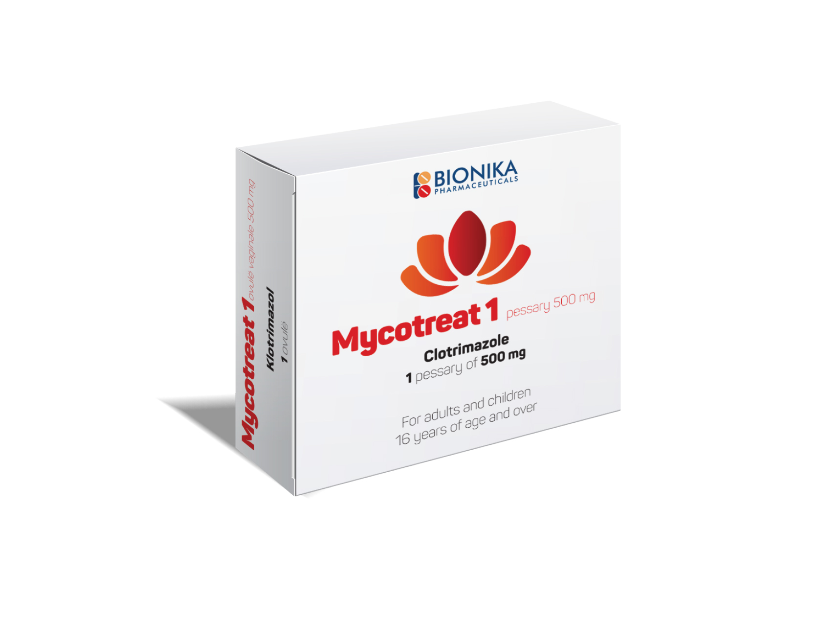 Mycotreat 1 | Pessary 500 mg | Bionika Pharmaceuticals